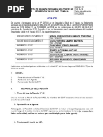 Programa de Monitoreo Ocupacional | PDF