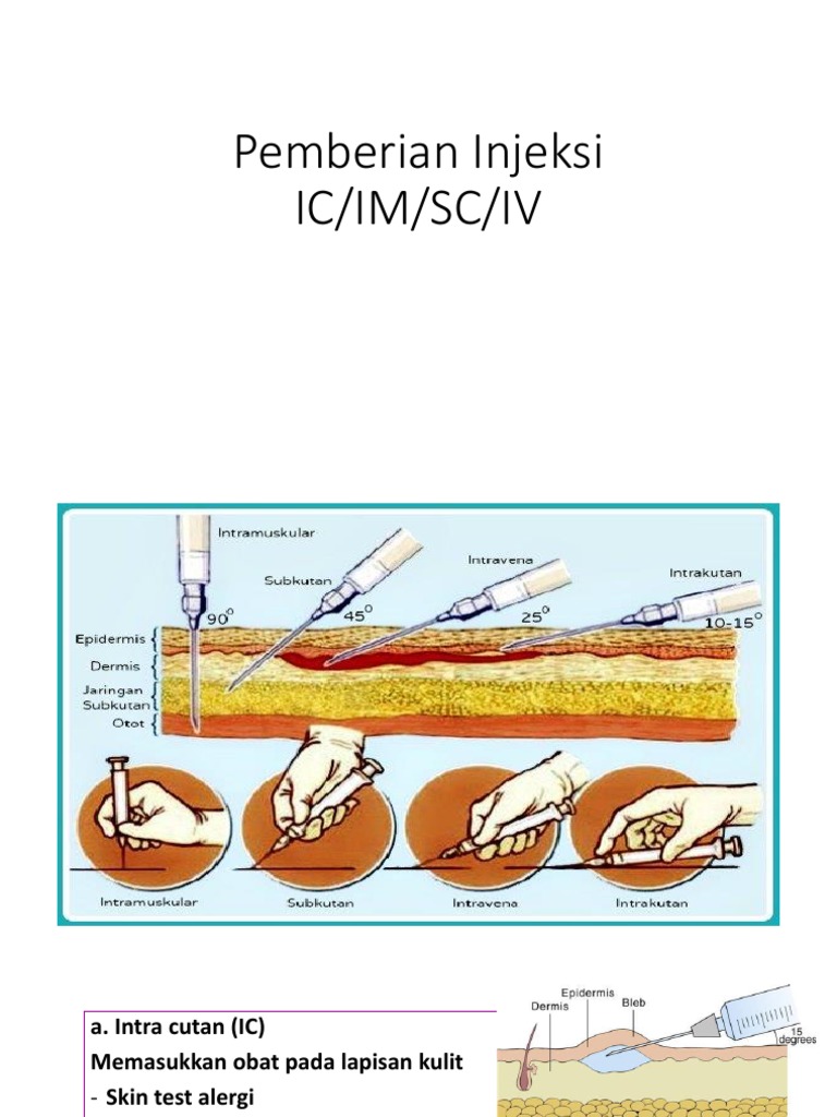 Pemberian Injeksi | PDF