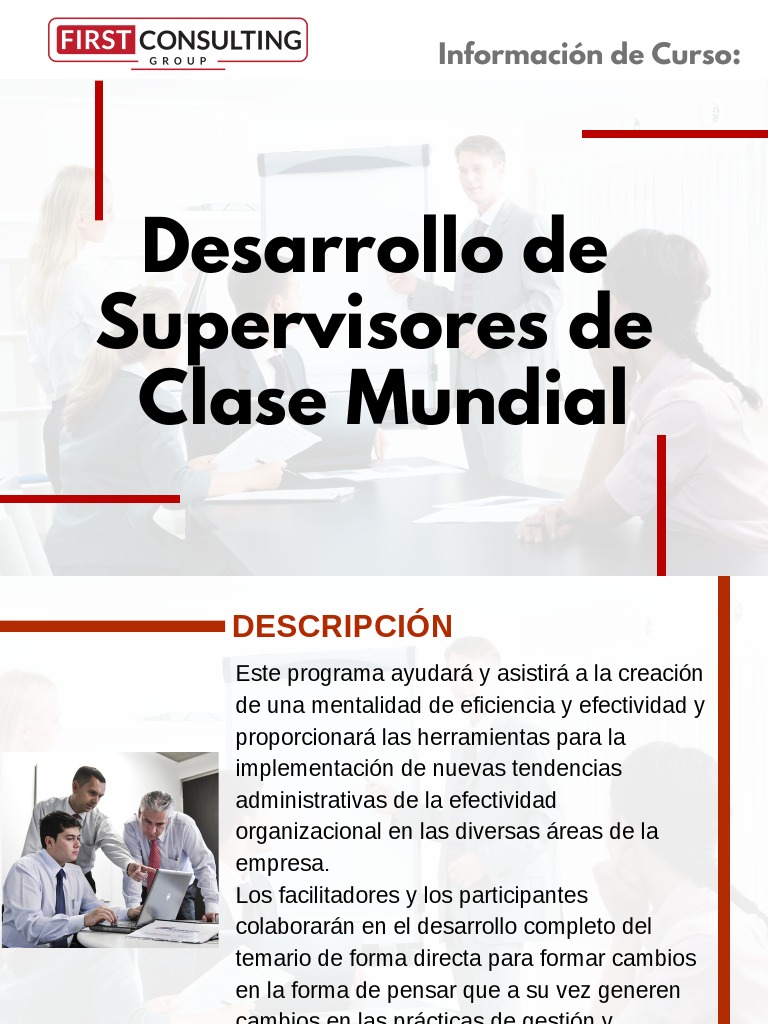 Curso de Desarrollo de Supervisores | PDF | Ciudad de México | Liderazgo