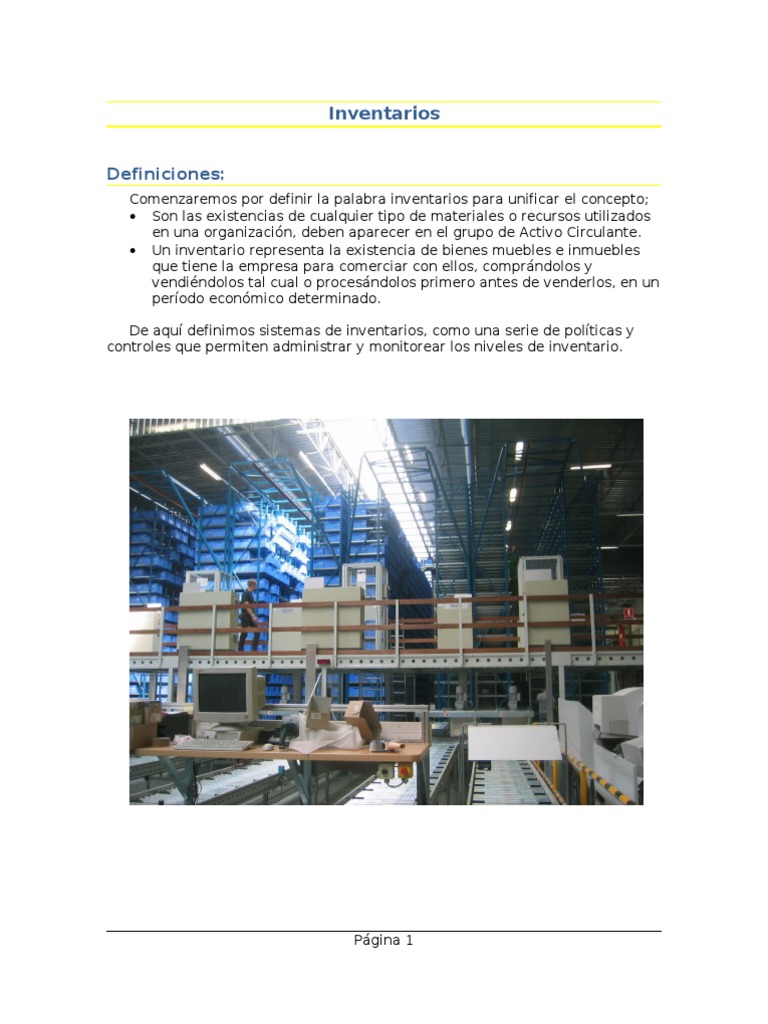 Inventarios | PDF | Dell | Inventario