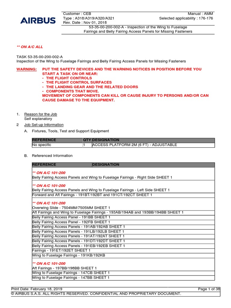A320 Missing Fasteners PDF | PDF | Airbus | Jet Aircraft