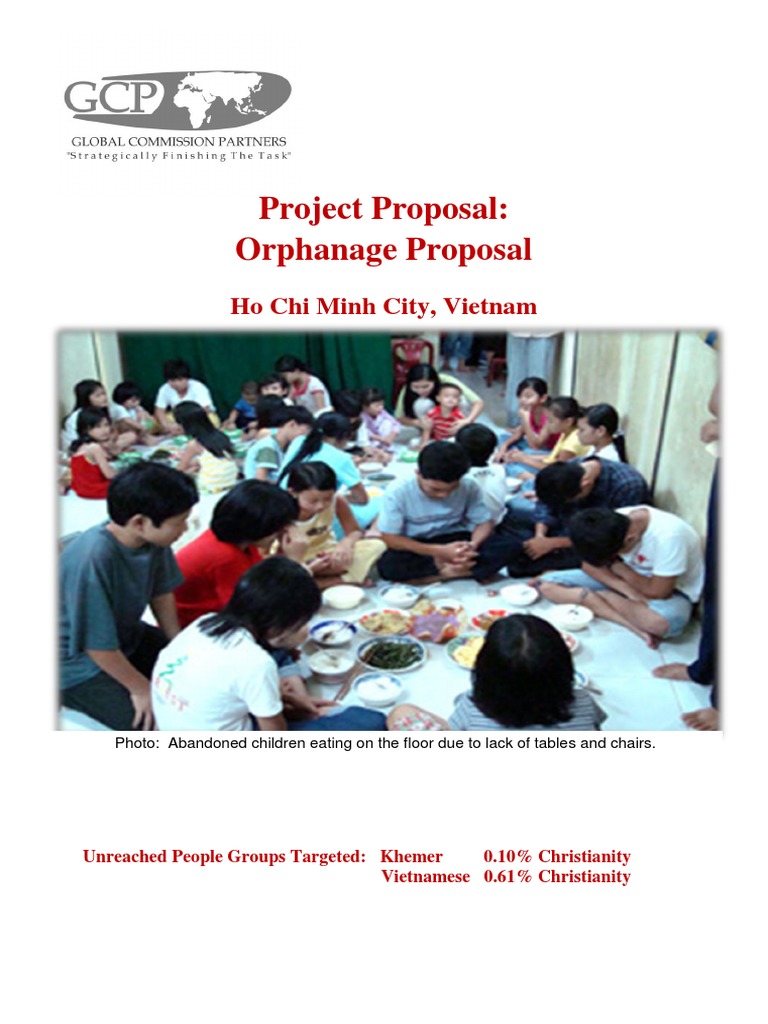 Project Proposal: Orphanage Proposal: Ho Chi Minh City, Vietnam | PDF ...