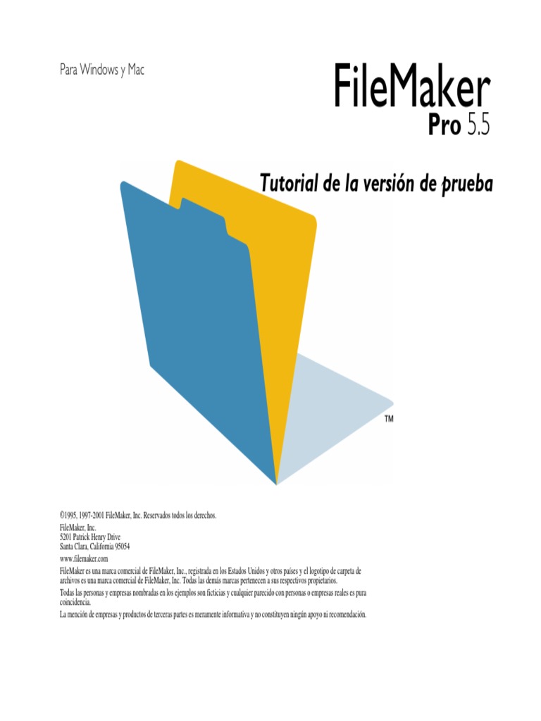 Tutorial de La Prueba-Filemaker PDF | PDF | SQL | Microsoft Excel