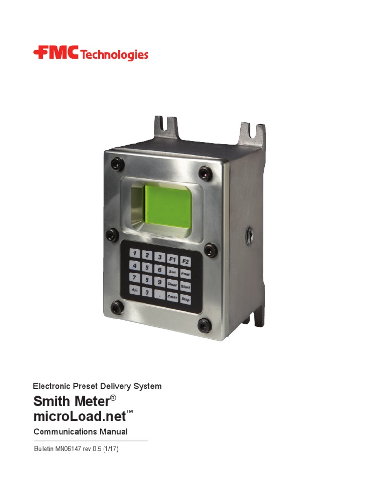Smith Meter: Electronic Preset Delivery System | PDF | Local Area ...