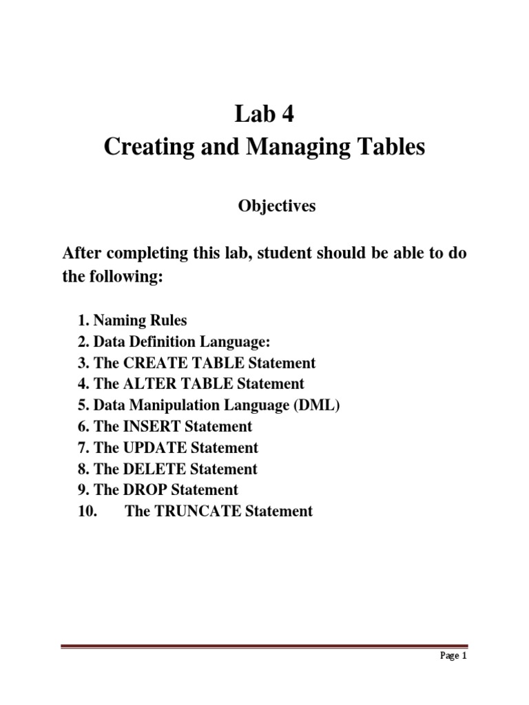 Lab 4 Updated | Download Free PDF | Table (Database) | Scientific Modeling