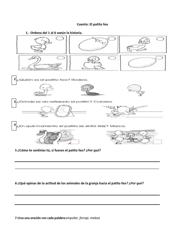Guia El Patito Feo | PDF