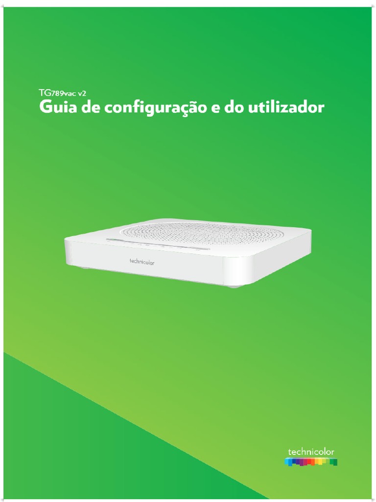 TG789vac v2 Guia de Configuração e Do Utilizador PDF | PDF