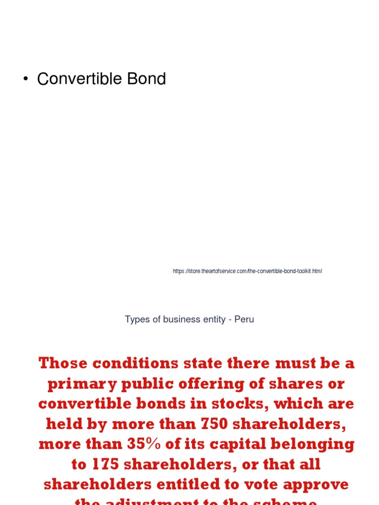 Convertible Bond | PDF | Convertible Bond | Bonds (Finance)