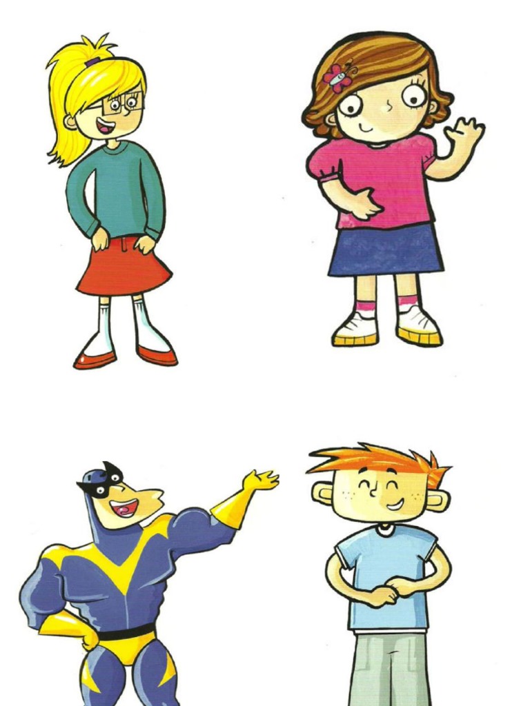 Characters of Kid's Box | PDF