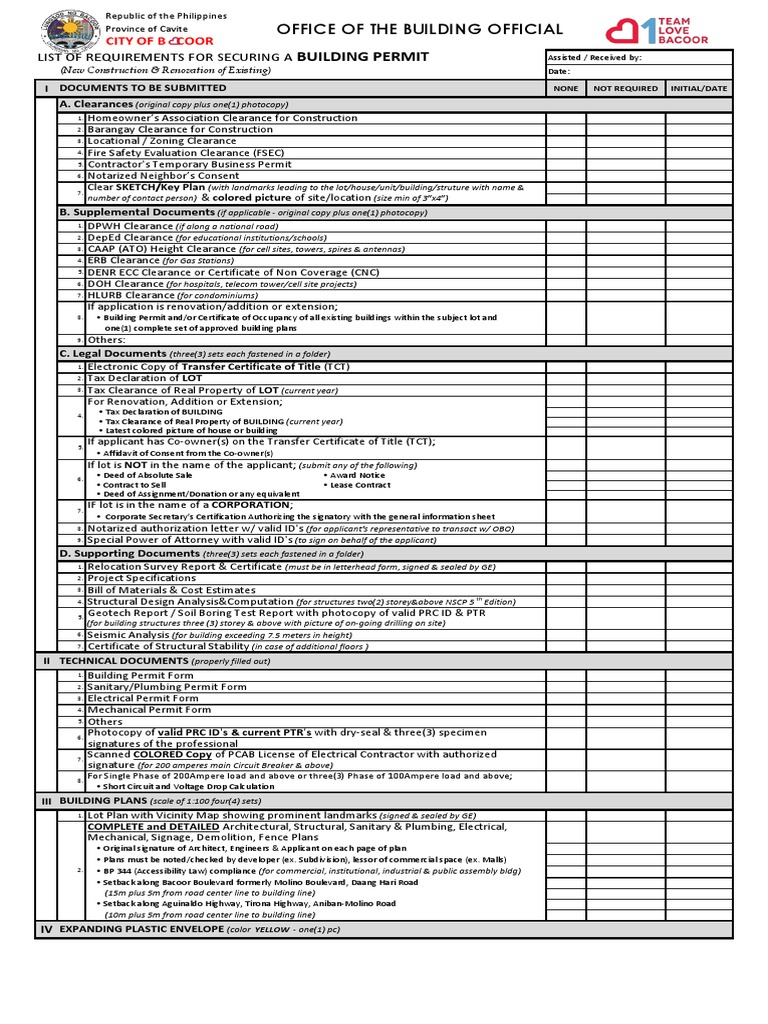 BP Checklist Revised | PDF | Business
