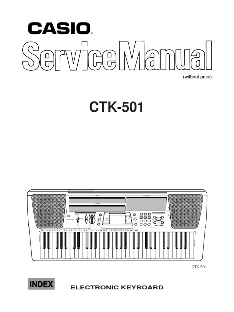 Casio CTK 501 | PDF | Amplifier | Printed Circuit Board