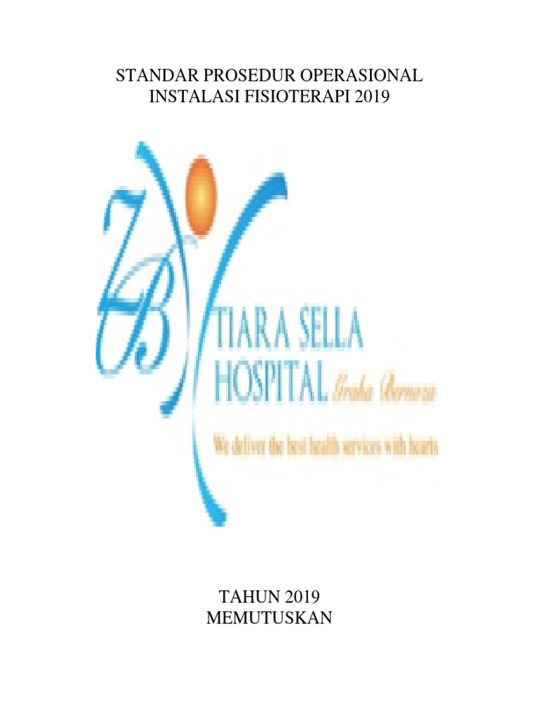 Sop Fisioterapi RS Tiara Sella 2019 | PDF