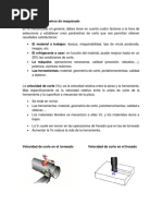 Proceso de Careado y Refrentado en Torno | PDF