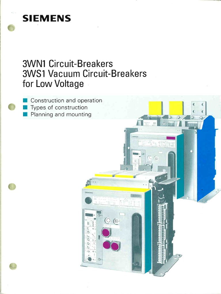 3WN1 3WS Manual en 01 97 PDF | PDF