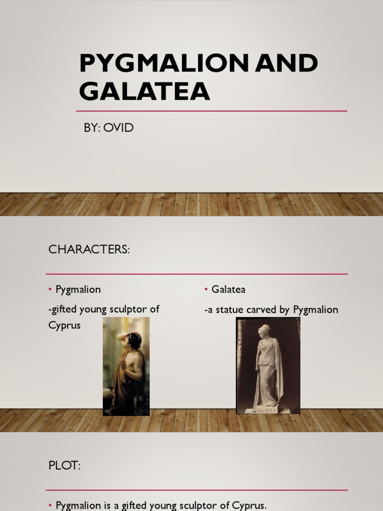 Pygmalion and Galatea | PDF