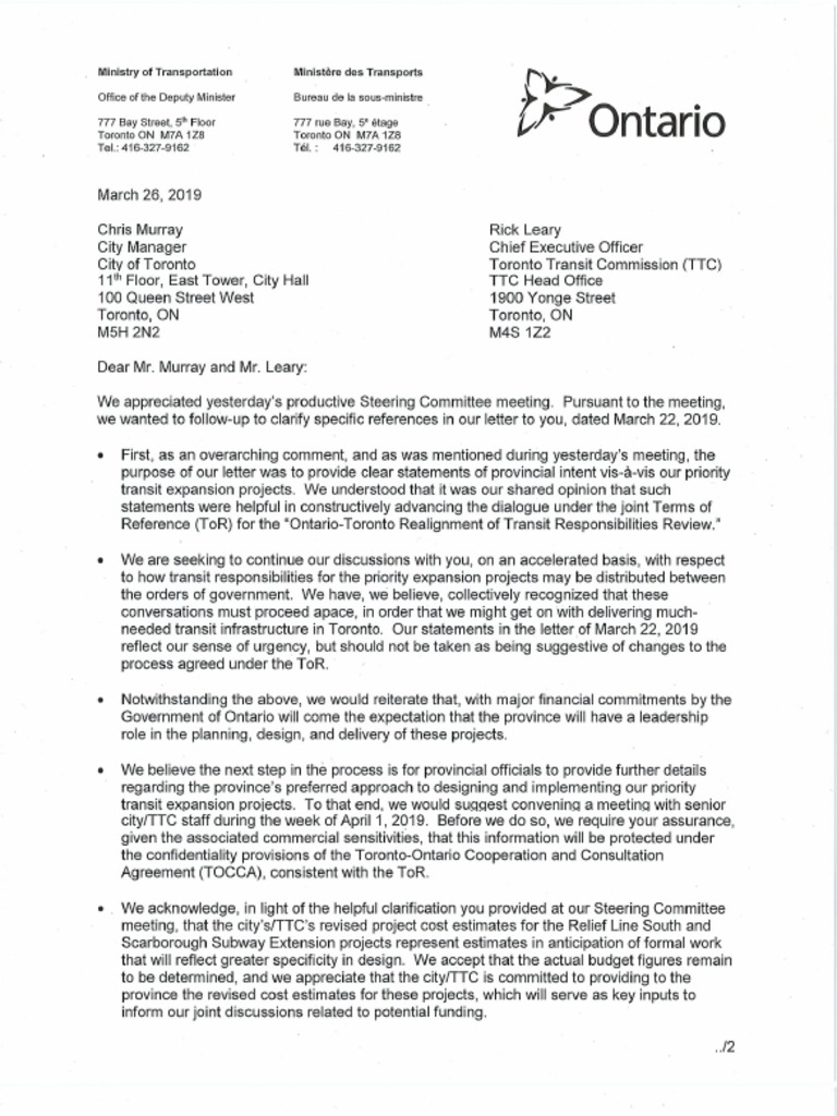 Province Letter March 26 | PDF