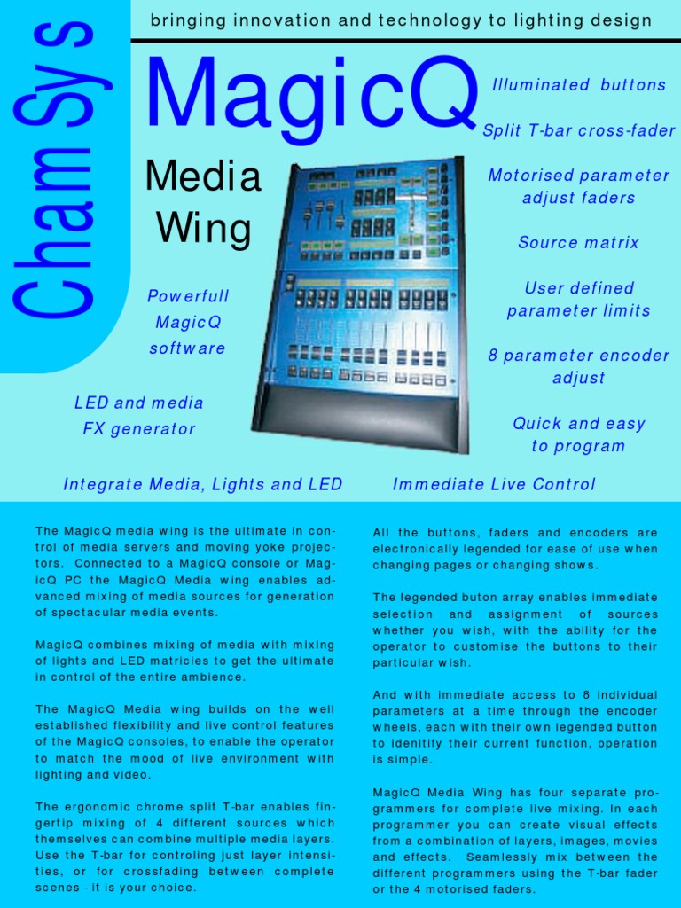 Magicq Media Wing | PDF | Digital Technology | Computing