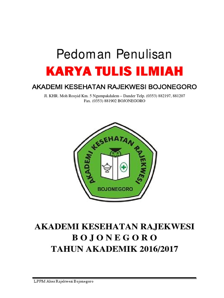 Pedoman Penulisan Kti | PDF | Seni
