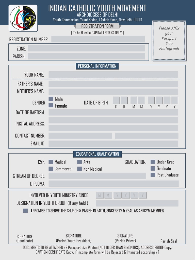 ICYM Membership | PDF