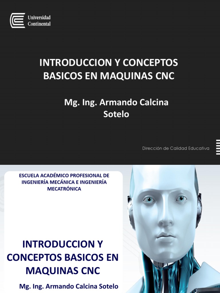 Unidad I - 1 Introducción y Conceptos Básicos CNC | PDF | Control numerico | Mecanizado