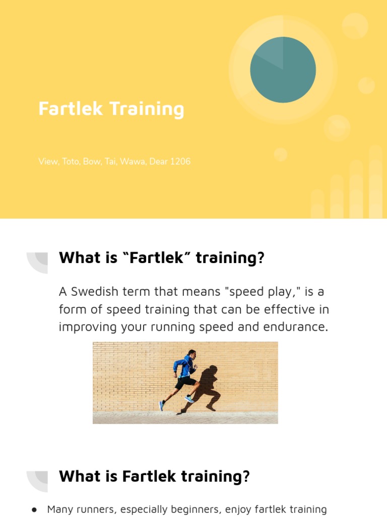 Fartlek Training | PDF