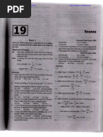 TRain Sums | PDF | Speed | Length