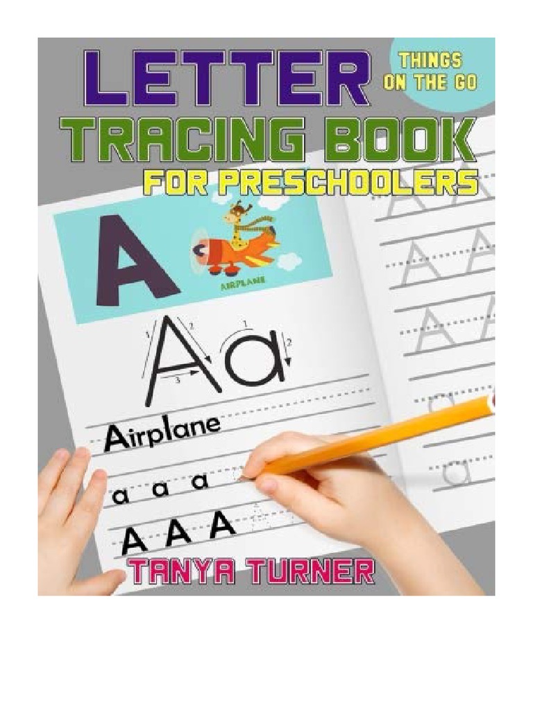Trace The Letters | PDF | Books