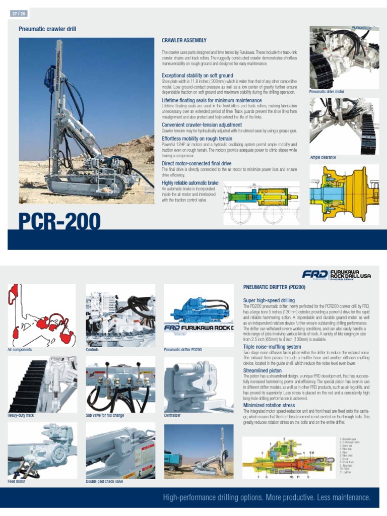 Pcr200 200dth Bro | PDF | Engines | Valve