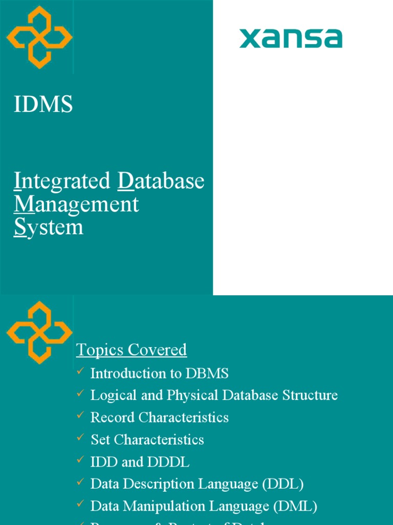 Idms Integrated Database Management System | Download Free PDF ...