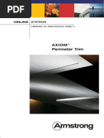 Axiom Knife Edge Trim Details | PDF | Drywall | Building Engineering
