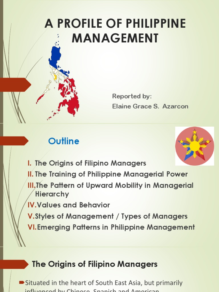 A Profile of Philippine Management | PDF | Philippines | Social Mobility
