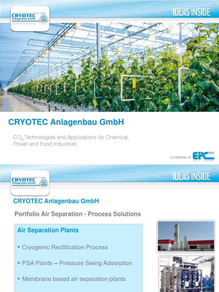 CRYOTEC-CO2 Technologies and Application-2017 Mit Comtec PDF | PDF ...