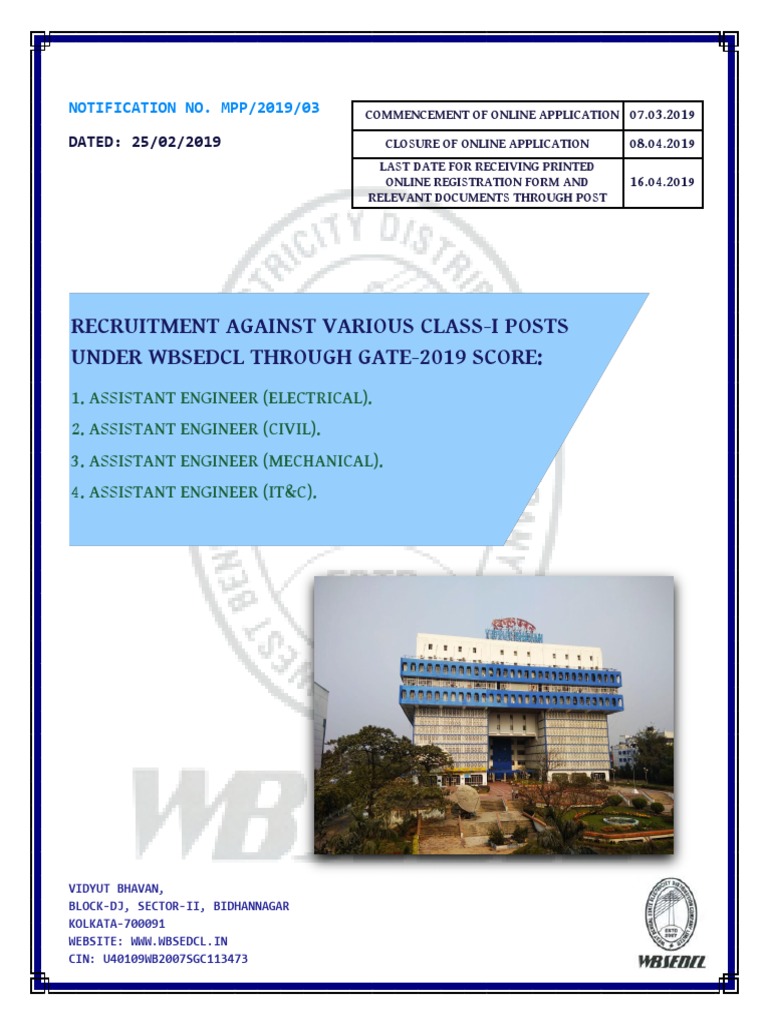 AE Elect Civil Mech IT&C Mpp-2019-03 | PDF | Engineering | Business