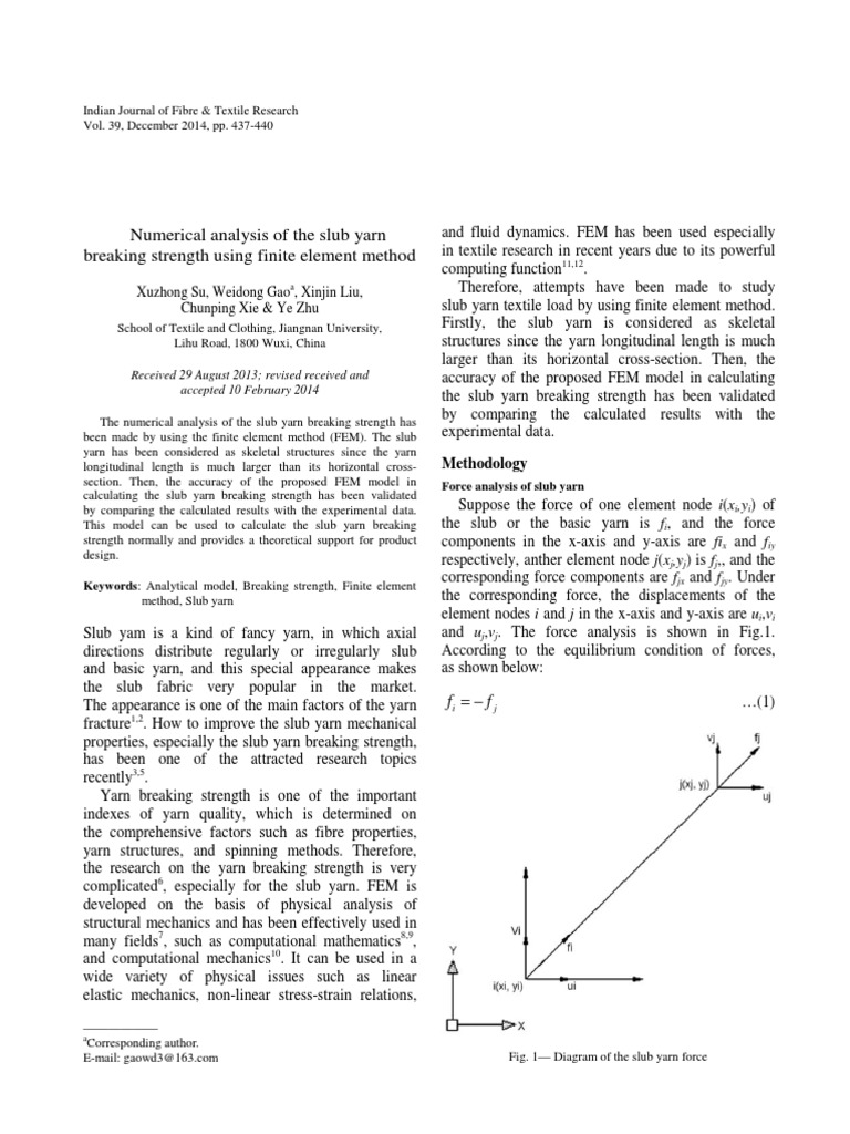 Slub & Ring Yarn | PDF | Spinning (Textiles) | Yarn