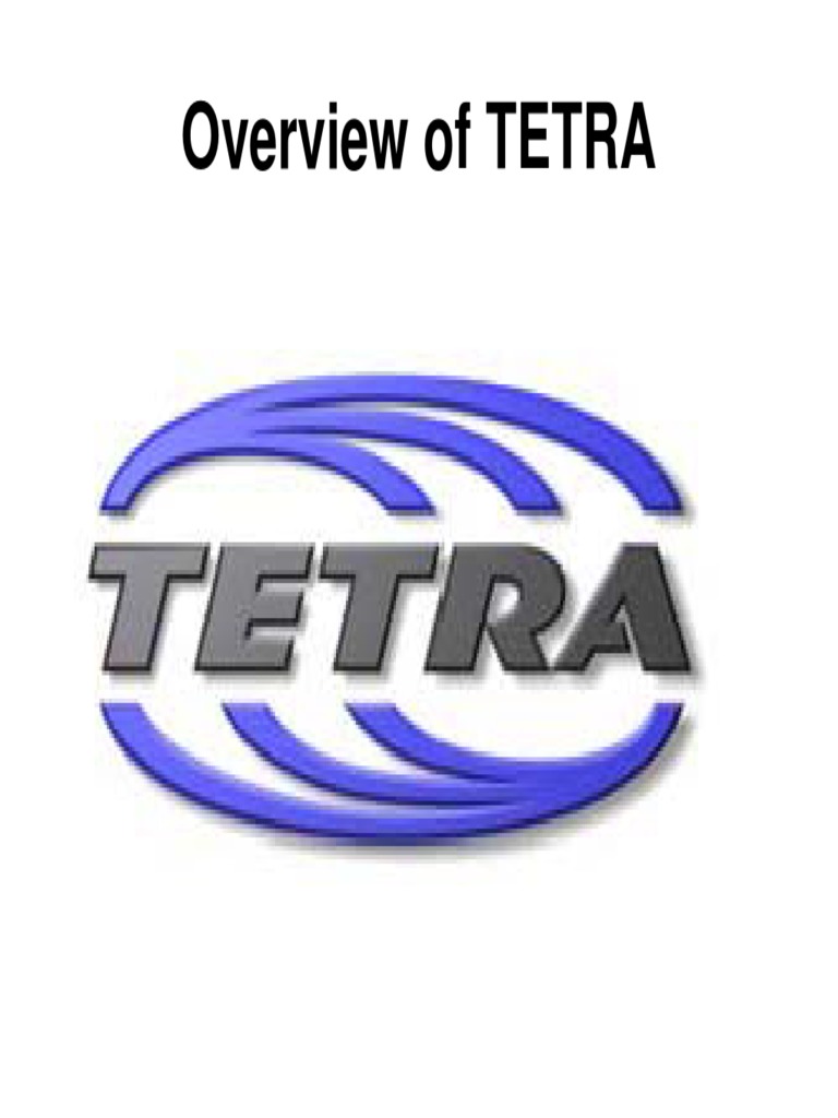 Tetra Transmission | PDF | Channel Access Method | Public Switched ...
