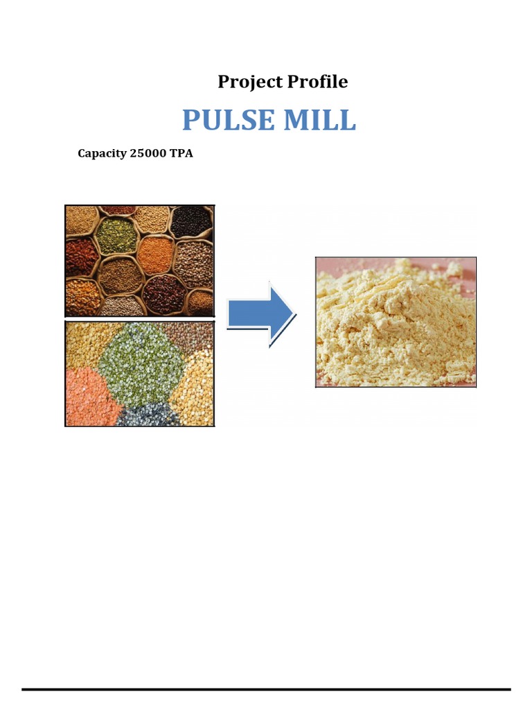 Pulse Mill: Project Profile | PDF | Staple Foods | Legume