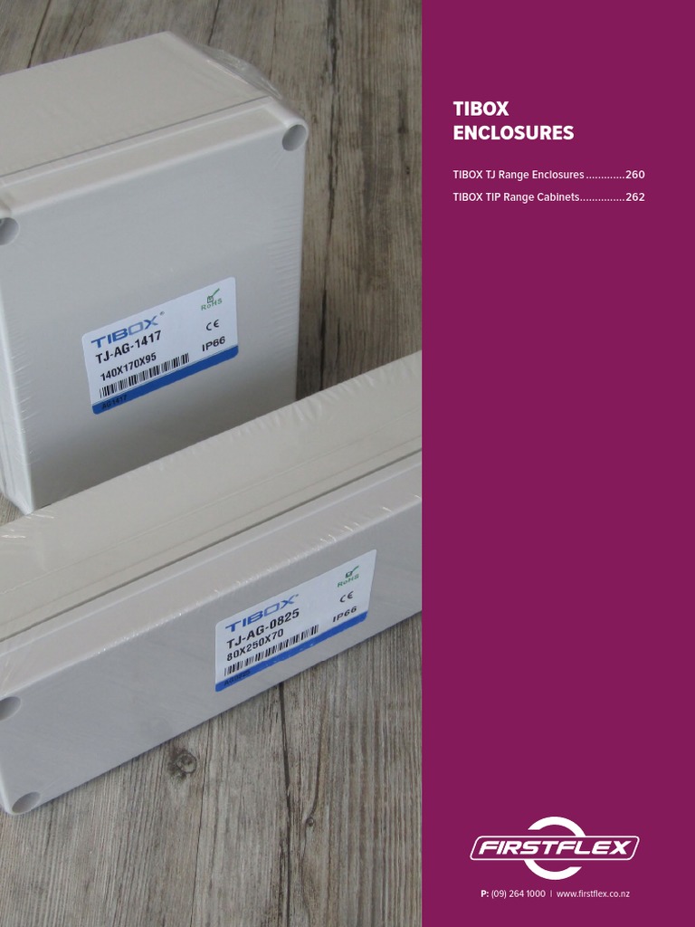 21 TIBOX Enclosures | PDF | Plastic | Materials