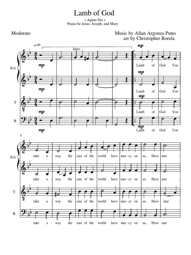 Lamb of God | PDF | Lamb Of God | Abrahamic Religions