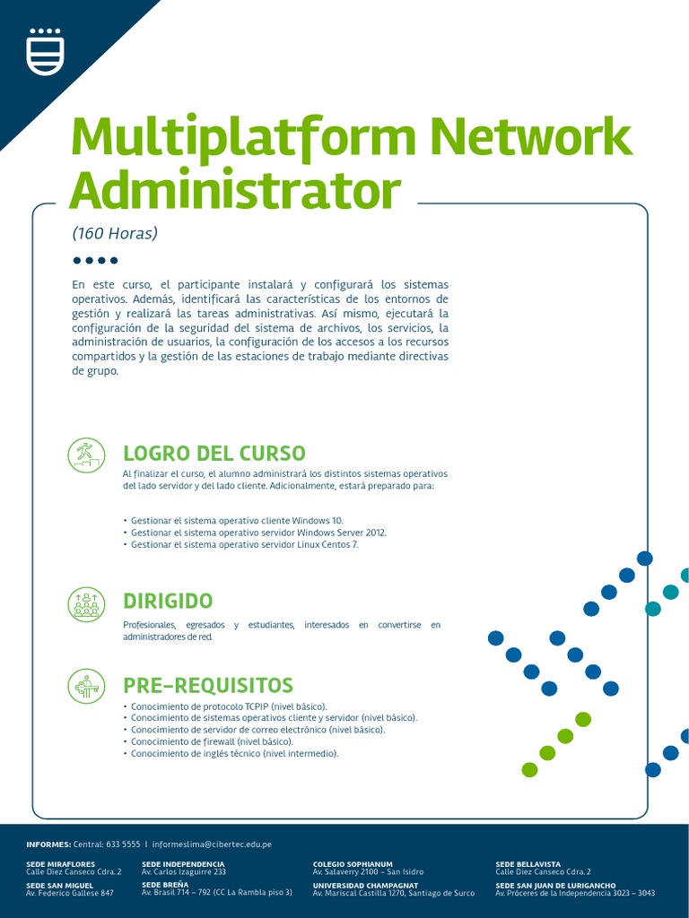 Multiplatform Network Administrator PDF | PDF | Windows 10 | Microsoft ...