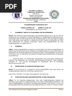 Emcee's Script ARAW NG PAGKILALA | PDF