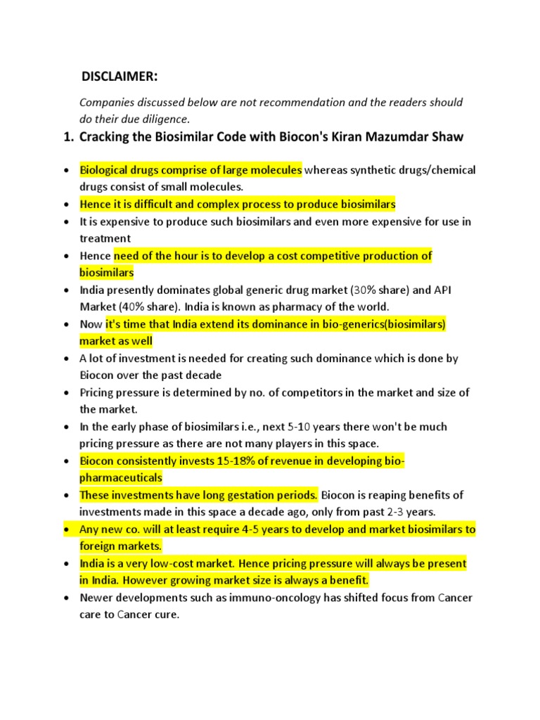 Medicine Box Notes | PDF | Pharmaceutical Industry | Generic Drug