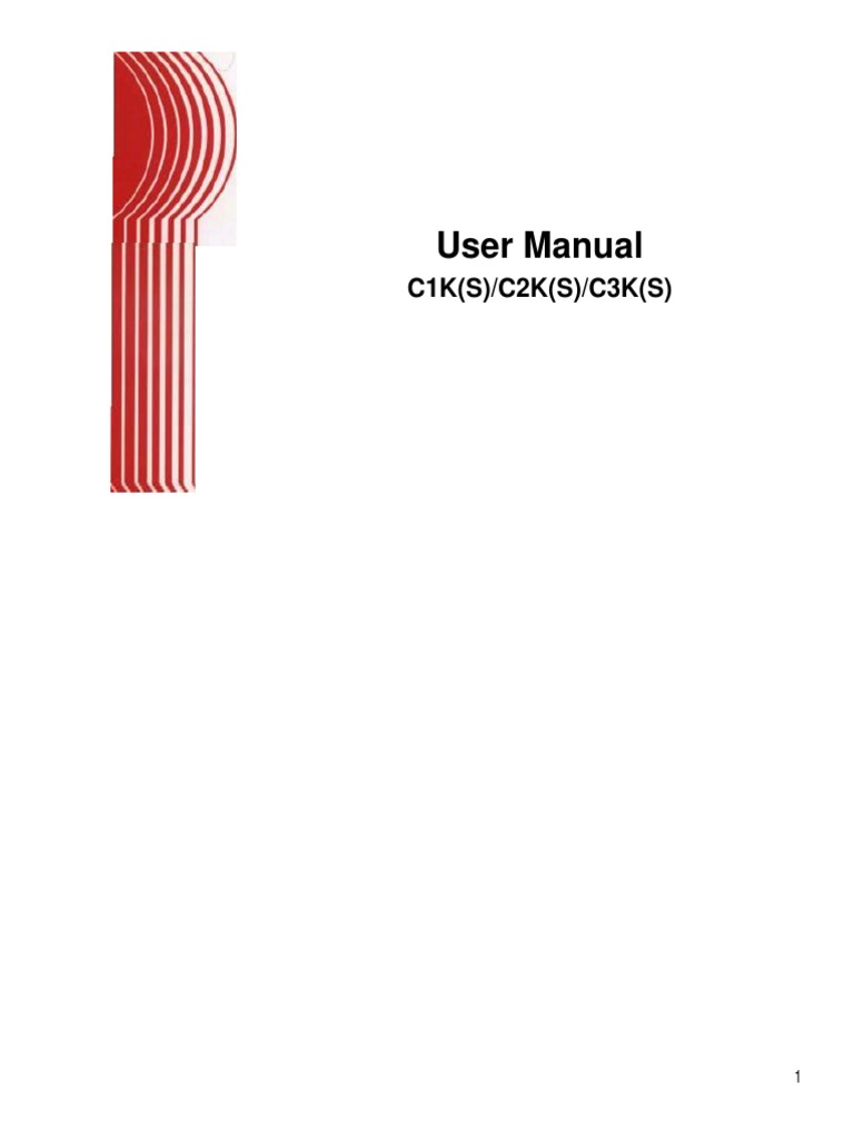 User Manual C1KS-C3KS | PDF | Ac Power Plugs And Sockets | Power Supply
