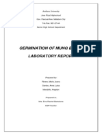 Mung Bean Germination: 7-Day Study | PDF | Seedling | Seed