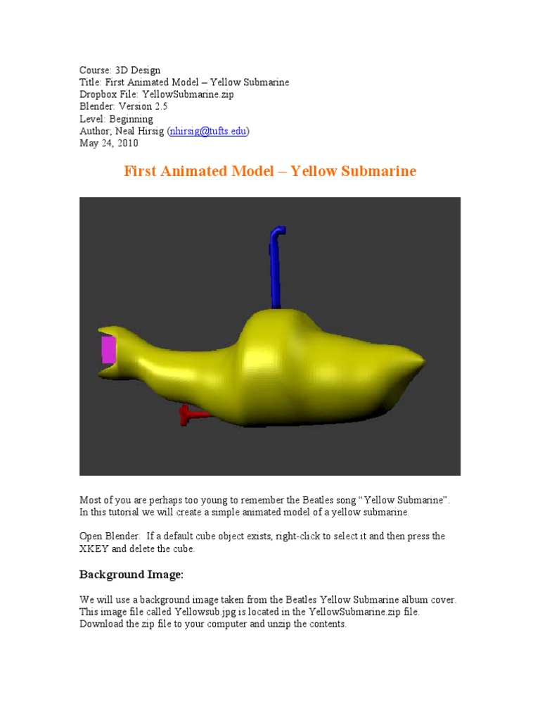 Yellow Submarine | PDF