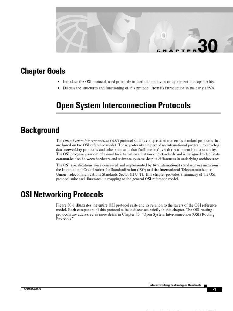 Open System Interconnection Protocols: Chapter Goals | PDF | Osi Model ...