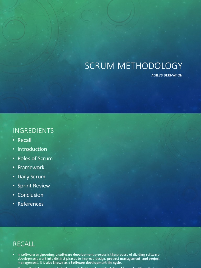 Scrum Methodology | PDF | Scrum (Software Development) | Agile Software Development