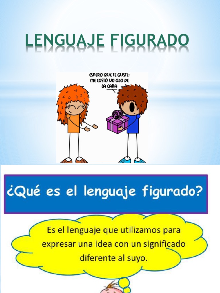Lenguaje Figurado | PDF | Artes del Lenguaje y Comunicación | Estudios ...