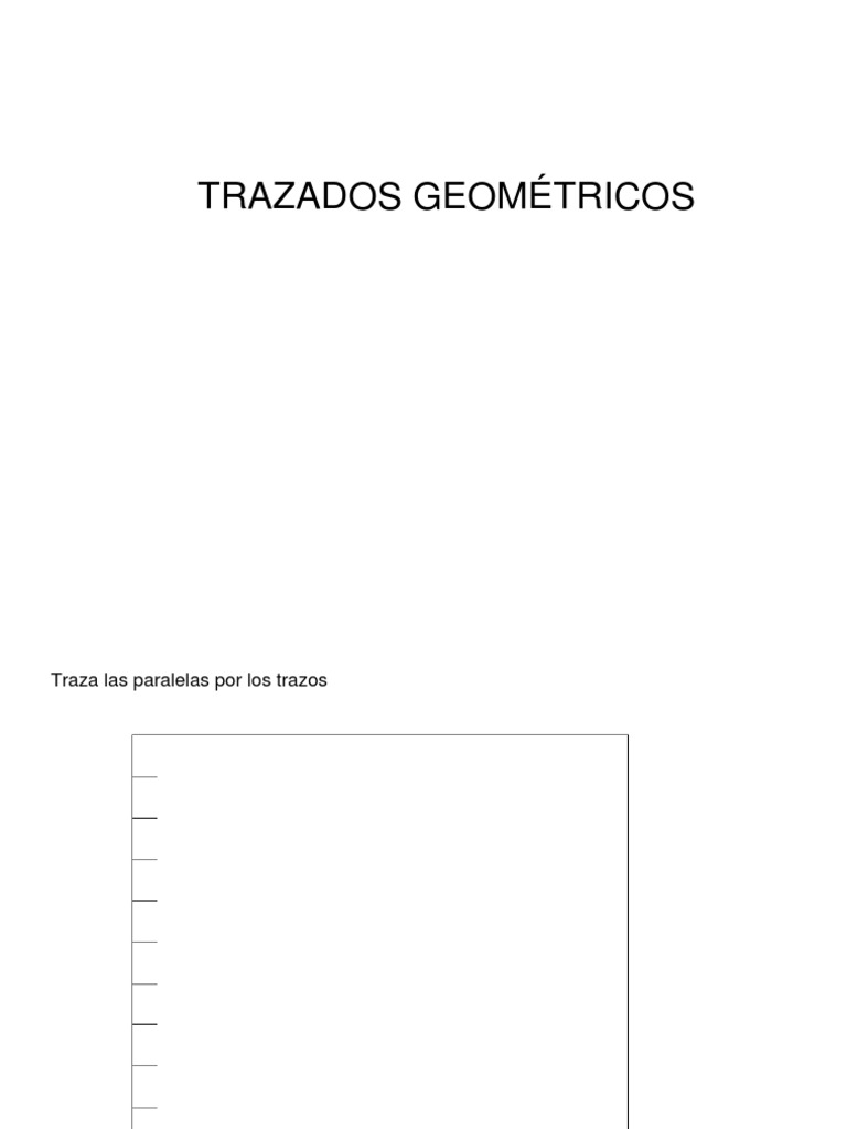 Trazos Geometricos | PDF | Circulo | Perpendicular