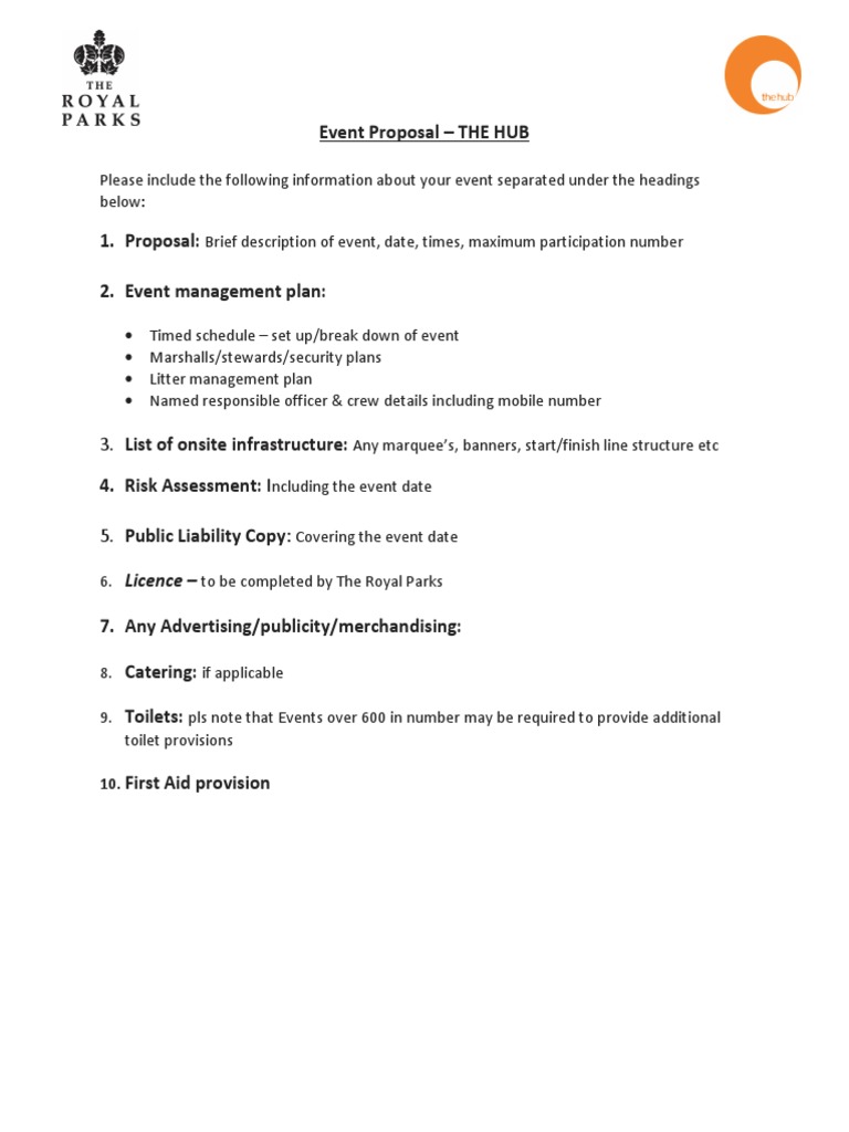 Free Event Management Proposal | PDF