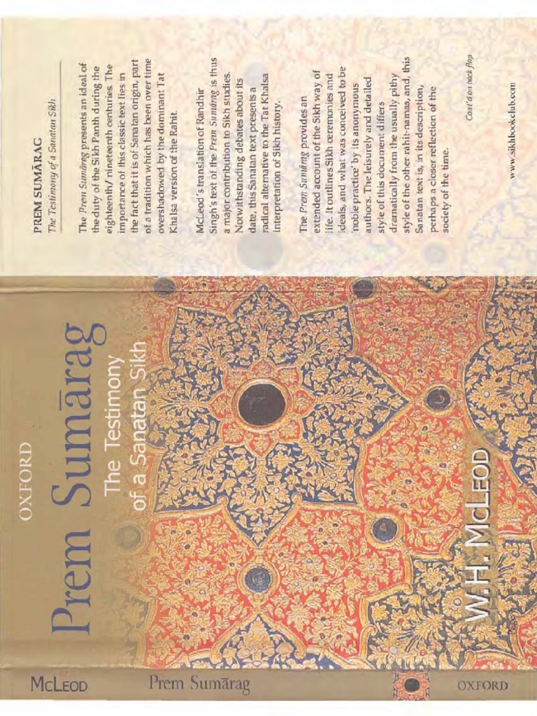 Prem Sumarag Granth (English Translation) by W. H. Mcleod | PDF